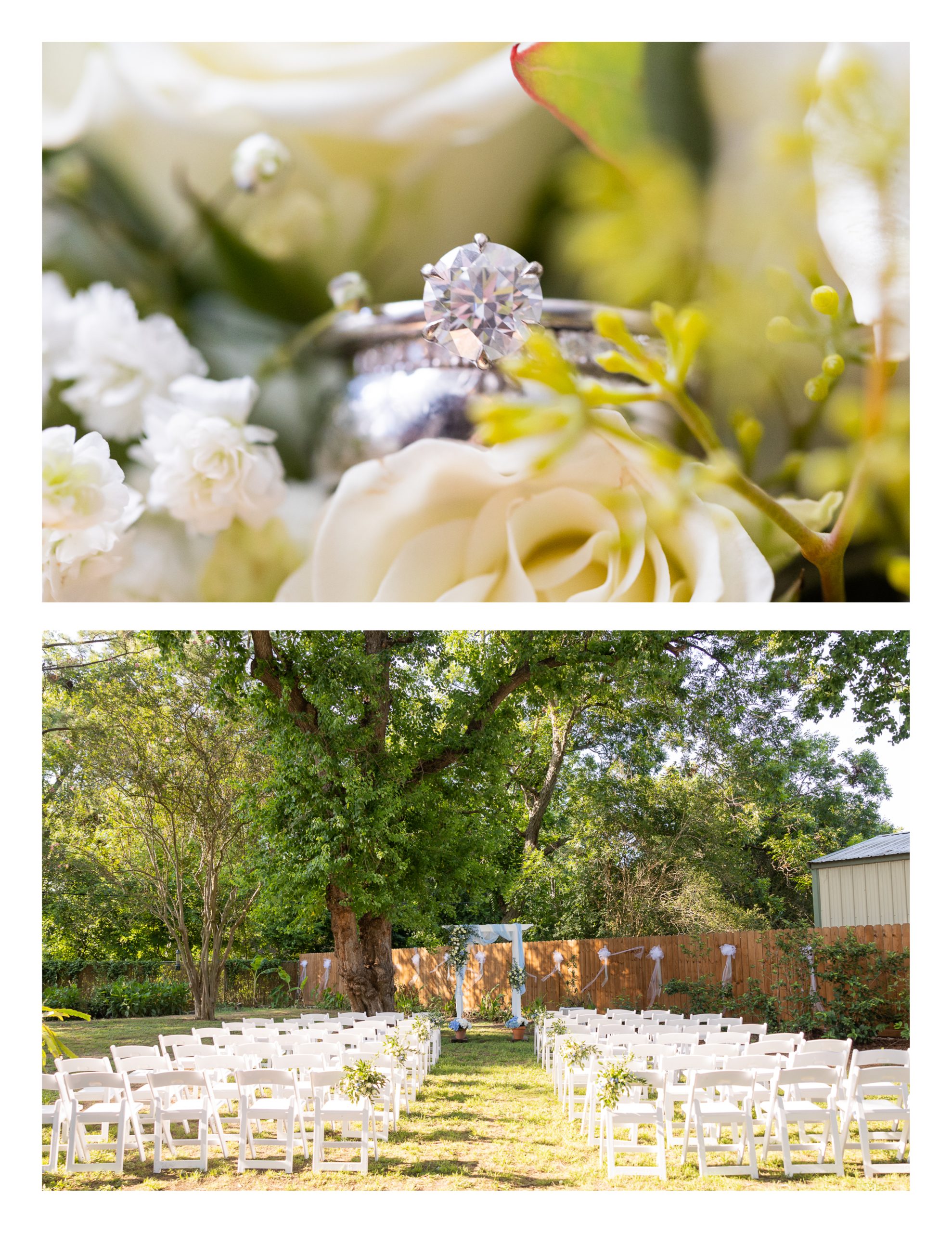 Kyle & Alexis Houston Backyard Wedding - Jessica Pledger Photography