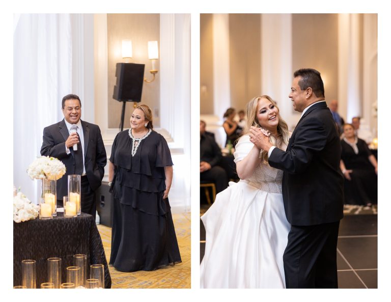 Glamourous Wedding at Four Seasons Las Vegas | Ashley & Michael ...